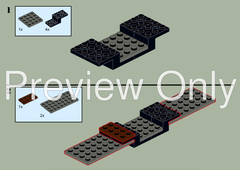 LEGO MOC GMC - CCKW 353 / WW2 by Lepetitlegoneuf | Rebrickable - Build ...