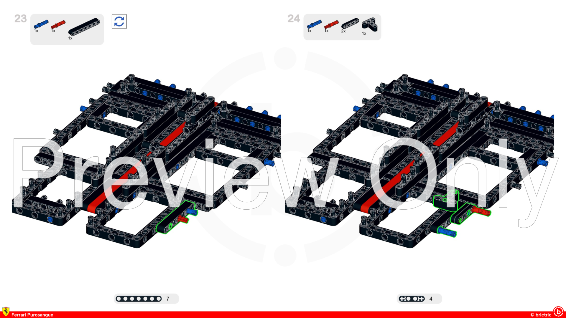 Lego Moc Purosangue Manual By Brictric Rebrickable Build With Lego