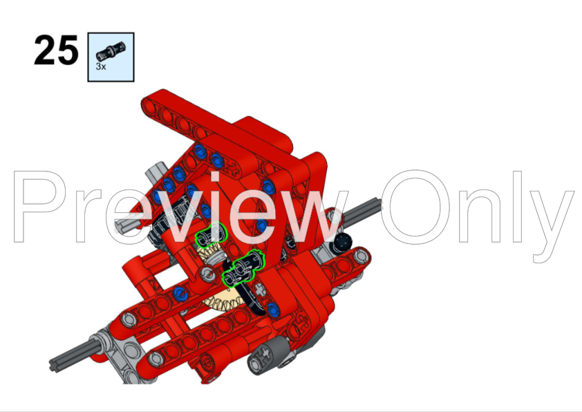 Lego Moc Road Power Grader Ls By Technicmodlr Rebrickable Build