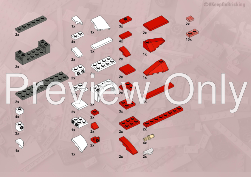 LEGO MOC 76916 Drift Cube by Keep On Bricking | Rebrickable - Build ...