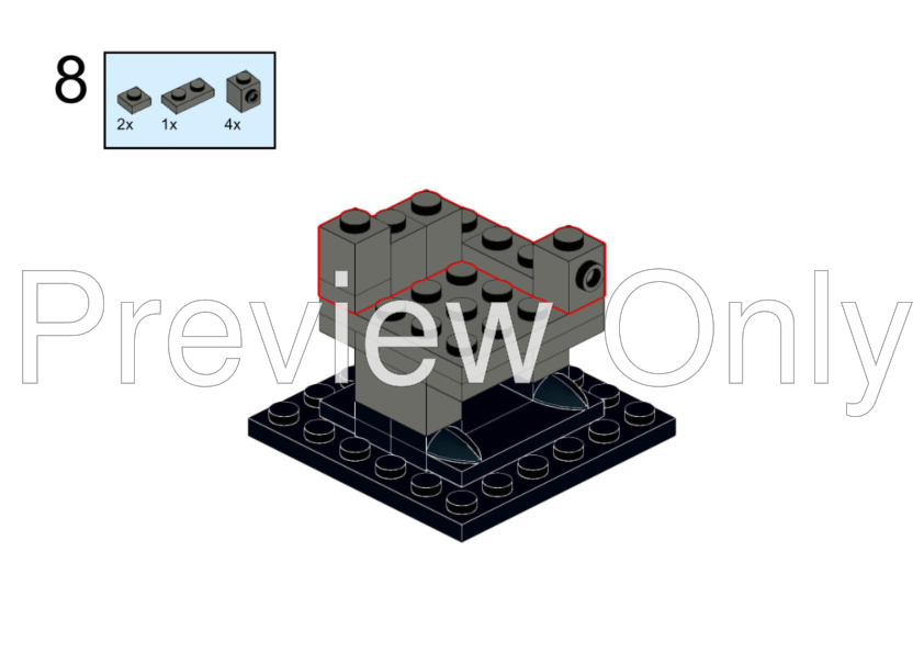 LEGO MOC Historical German Soldier BrickHeadz WW2 by AlessandroMaffioli ...