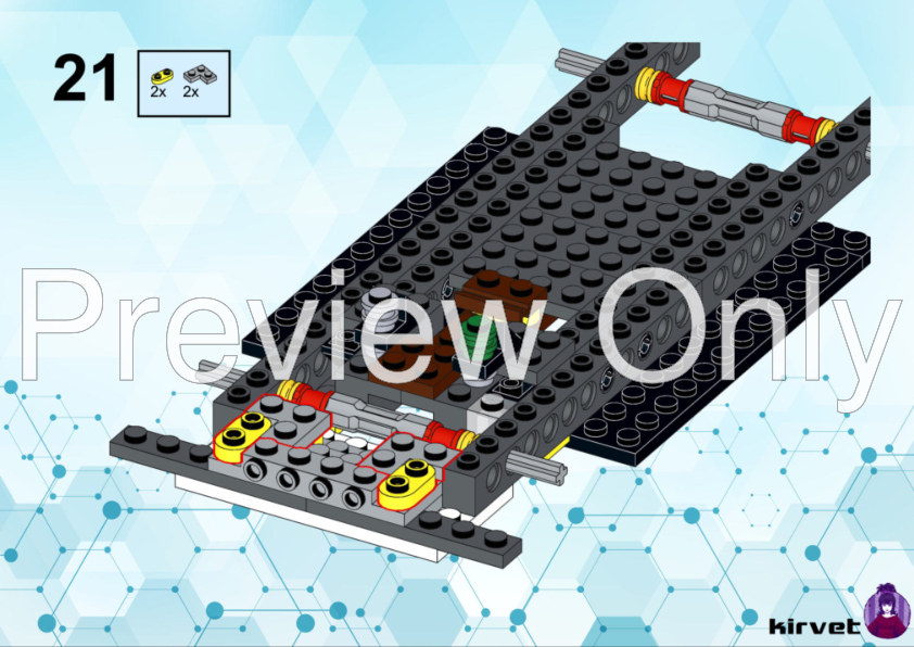 Lego Moc 10271 Vw Transporter By Kirvet Rebrickable Build With Lego