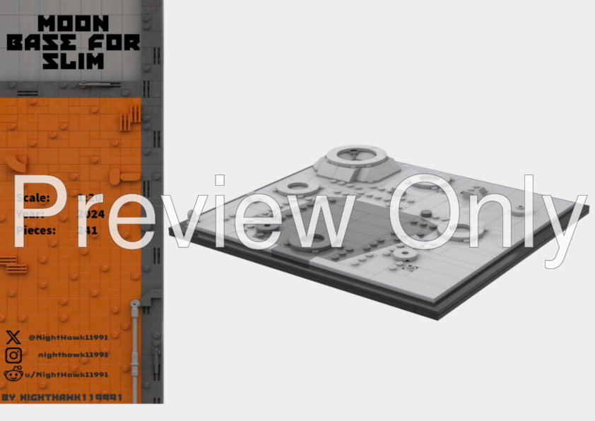 LEGO MOC SLIM Lander (Smart Lander for Investigation Moon) 1:20 by ...