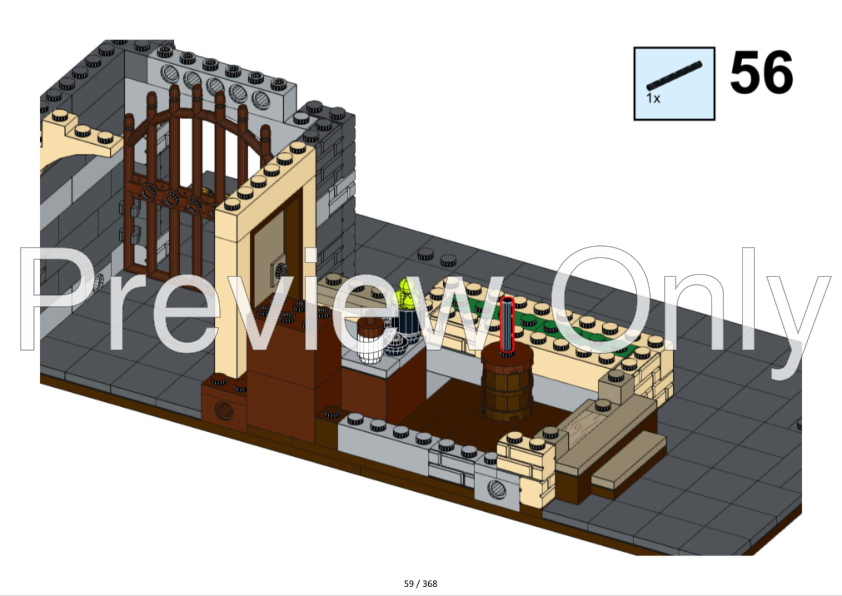 LEGO MOC Sanderson Passage by Colorful Brick | Rebrickable - Build with ...
