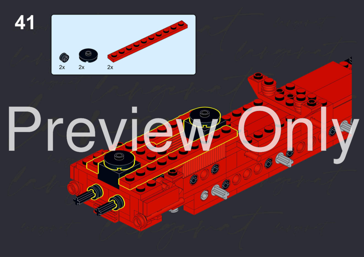 LEGO MOC MOCPACK > Steam Engine BR01 with Era III coaches by langemat ...