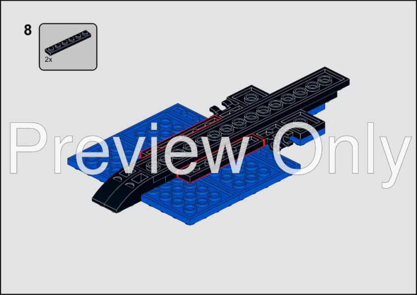 LEGO MOC DAF TurboTwin 95 X1 (1988) by besbasdesign | Rebrickable ...