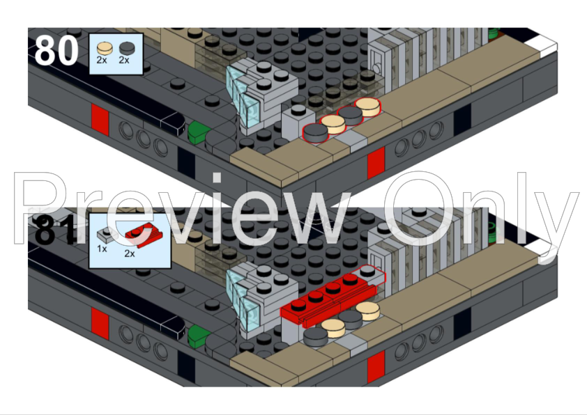 LEGO MOC Hilton Americas by iambriguy | Rebrickable - Build with LEGO