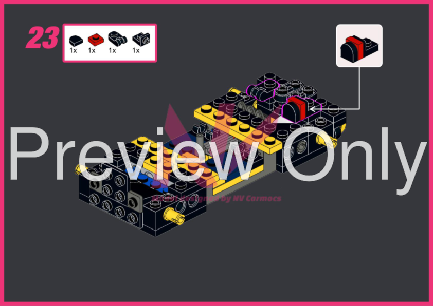 LEGO MOC Peugeot 205 T16 Pikes Peak by NV Carmocs | Rebrickable - Build ...