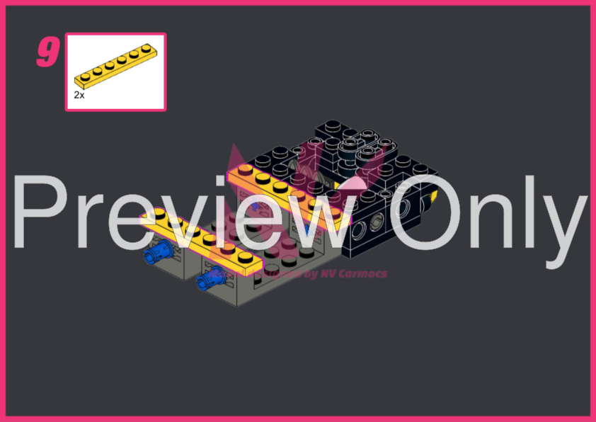 LEGO MOC Peugeot 205 T16 Pikes Peak by NV Carmocs | Rebrickable - Build ...