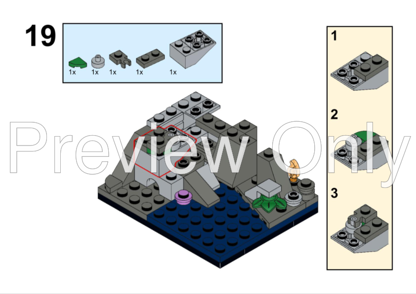 LEGO MOC Miniature Hidden Side Lighthouse of Darkness by ford4thot ...