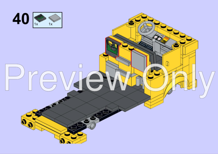 LEGO MOC Turtle Party Van by leo_chan | Rebrickable - Build with LEGO