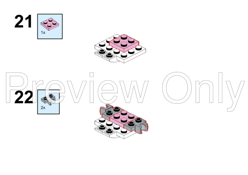 Lego Moc 31129 Axolotl By Maratus Rebrickable Build With Lego