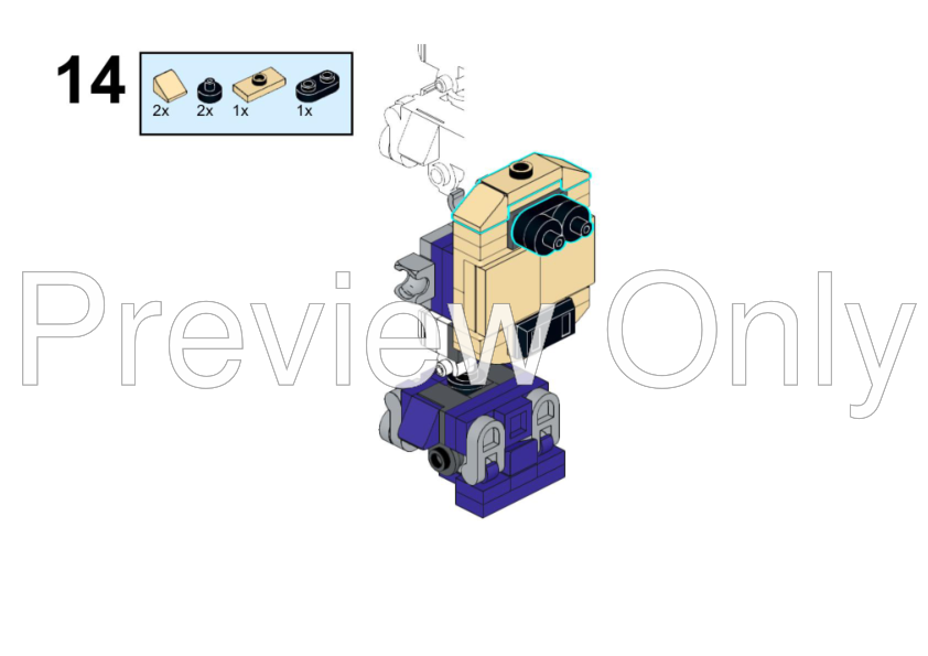 LEGO MOC Blitzwing by EXCALIBURtheONE | Rebrickable - Build with LEGO
