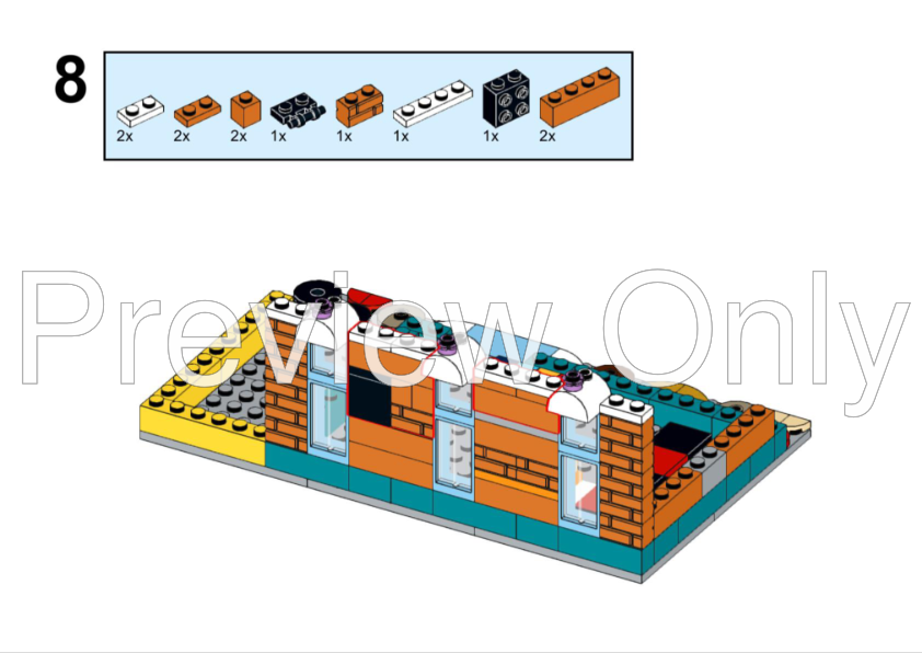 LEGO MOC Bakery Cafe and Music Academy, Lego 31141 Alternate build by ...