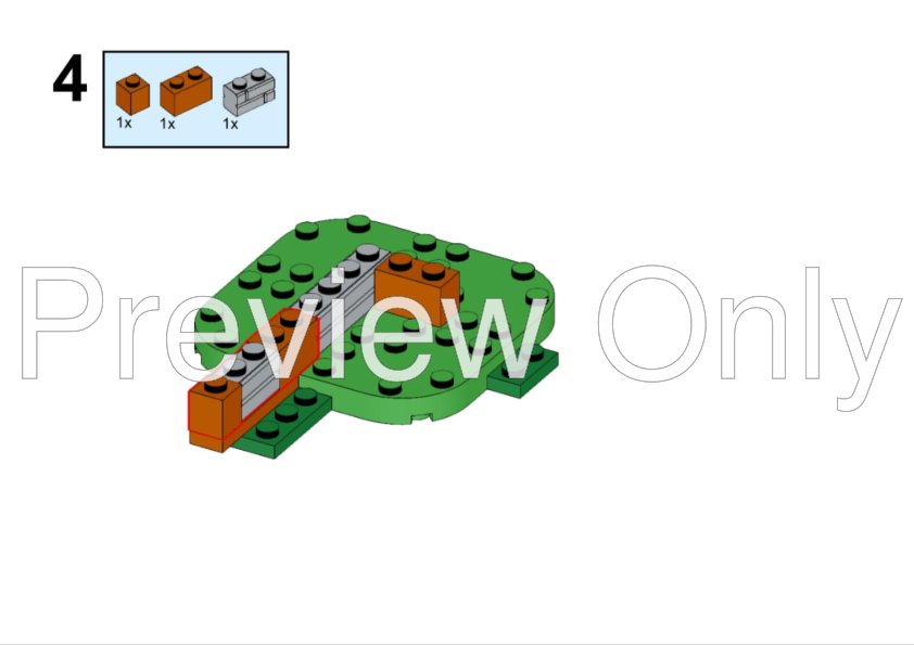 LEGO MOC 77049 Isabell's House Visit x2 - Cottage Alternate by ZTBricks | Rebrickable - Build ...