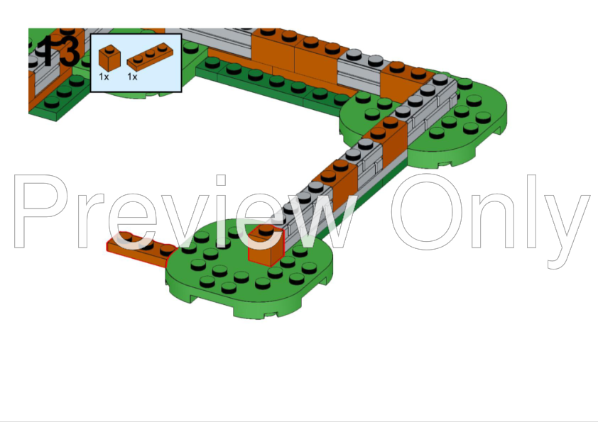 LEGO MOC 77049 Isabell's House Visit x2 - Cottage Alternate by ZTBricks | Rebrickable - Build ...