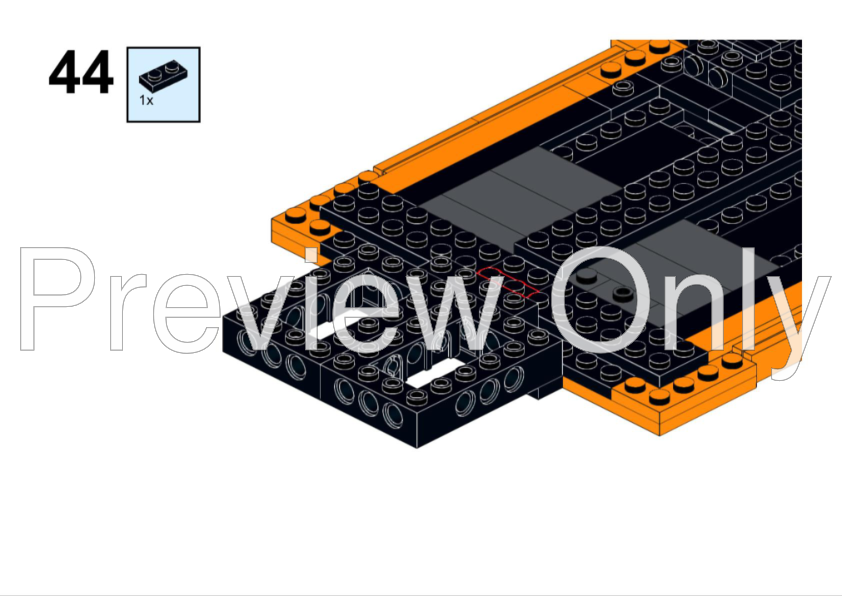 LEGO MOC 马自达RX7-Veilside by DRmoc | Rebrickable - Build with LEGO