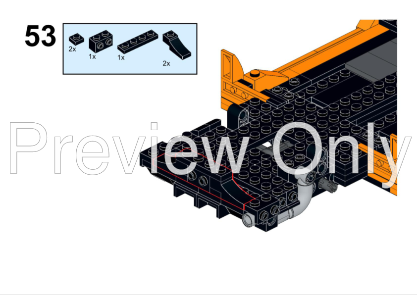 LEGO MOC 马自达RX7-Veilside by DRmoc | Rebrickable - Build with LEGO