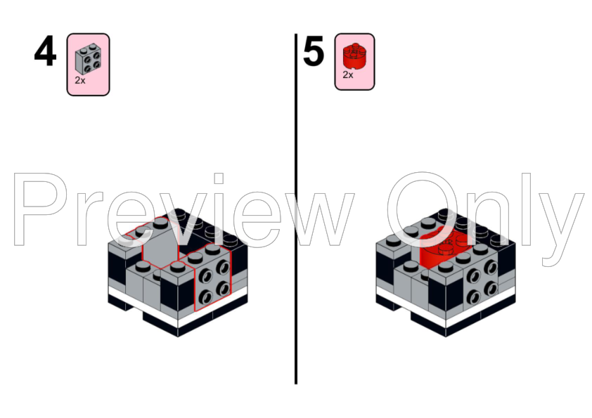 LEGO MOC Siren - Noir Style (Fortnite) Brickhead by Roloff ...