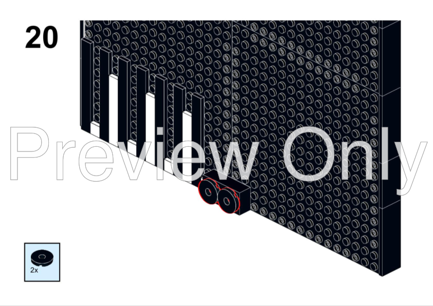 LEGO MOC 75375 Wall Display by Vindic8ed | Rebrickable - Build with LEGO