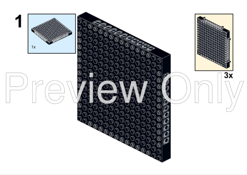 LEGO MOC 75375 Wall Display by Vindic8ed | Rebrickable - Build with LEGO