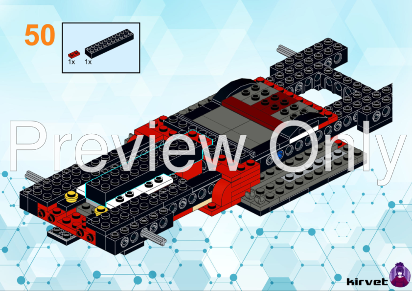LEGO MOC 10321 DeVille 321 Roadster by Kirvet | Rebrickable - Build ...