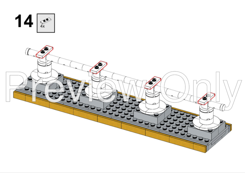 LEGO MOC ROLLERCOASTER - HYPERIA - Thorpe Park by Coasters.bricks ...