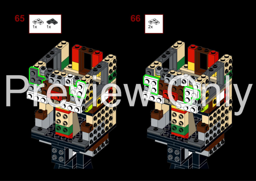 Lego Moc Hunter Helmet By Ant0noo Rebrickable Build With Lego