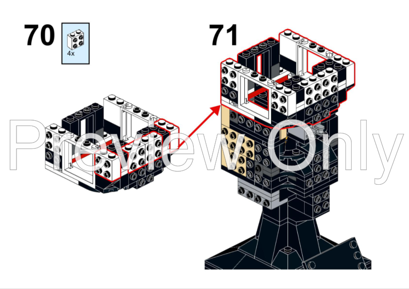 Lego Moc Helmet Clone Commando Tech By Alexbrickartuss Rebrickable