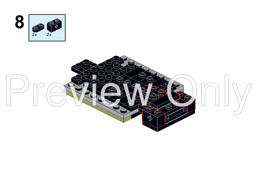 LEGO MOC 1970 Maserati Ghibli by Verdy_Bricks | Rebrickable - Build ...