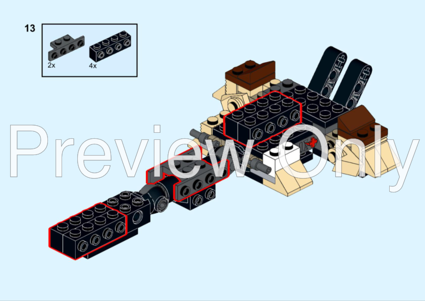 LEGO MOC Zerg Hydralisk (Starcraft) by BrickVink | Rebrickable - Build ...