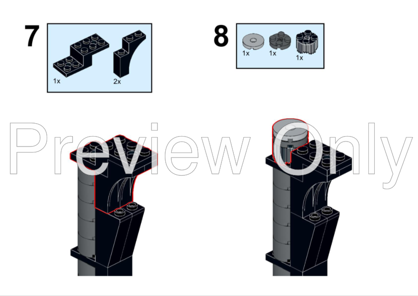 LEGO MOC a duel with the Flying Nightmare by EVA001 | Rebrickable ...
