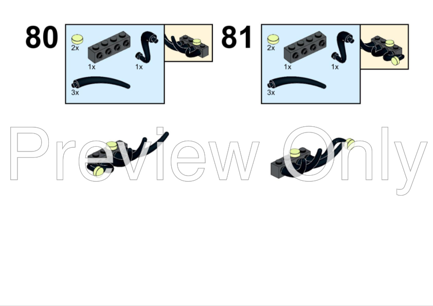 LEGO MOC a duel with the Flying Nightmare by EVA001 | Rebrickable ...