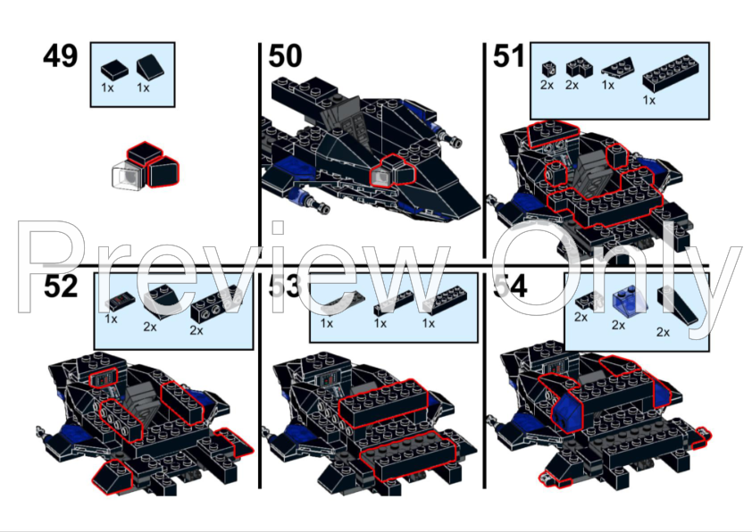 LEGO MOC Storm Sapphire by Dethark75 | Rebrickable - Build with LEGO