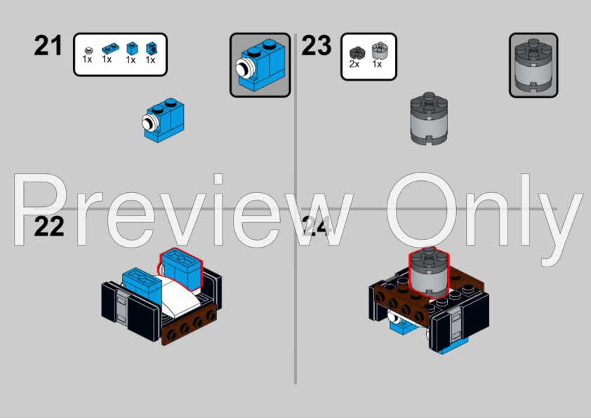 LEGO MOC Captain Tukk Brickheadz by MrStrafeMan | Rebrickable - Build ...