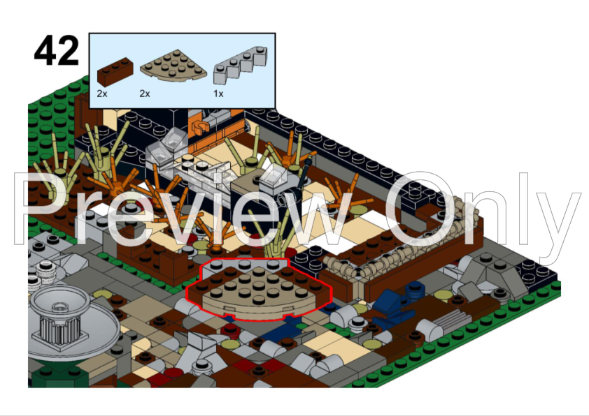 LEGO MOC lego set 10255 assembly square apocalypse version by ...