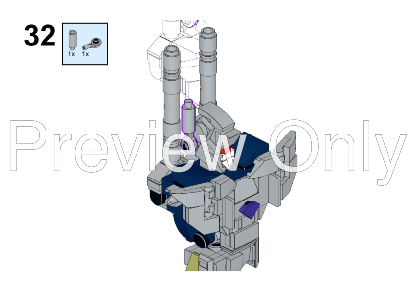 LEGO MOC Bruticus by EXCALIBURtheONE | Rebrickable - Build with LEGO