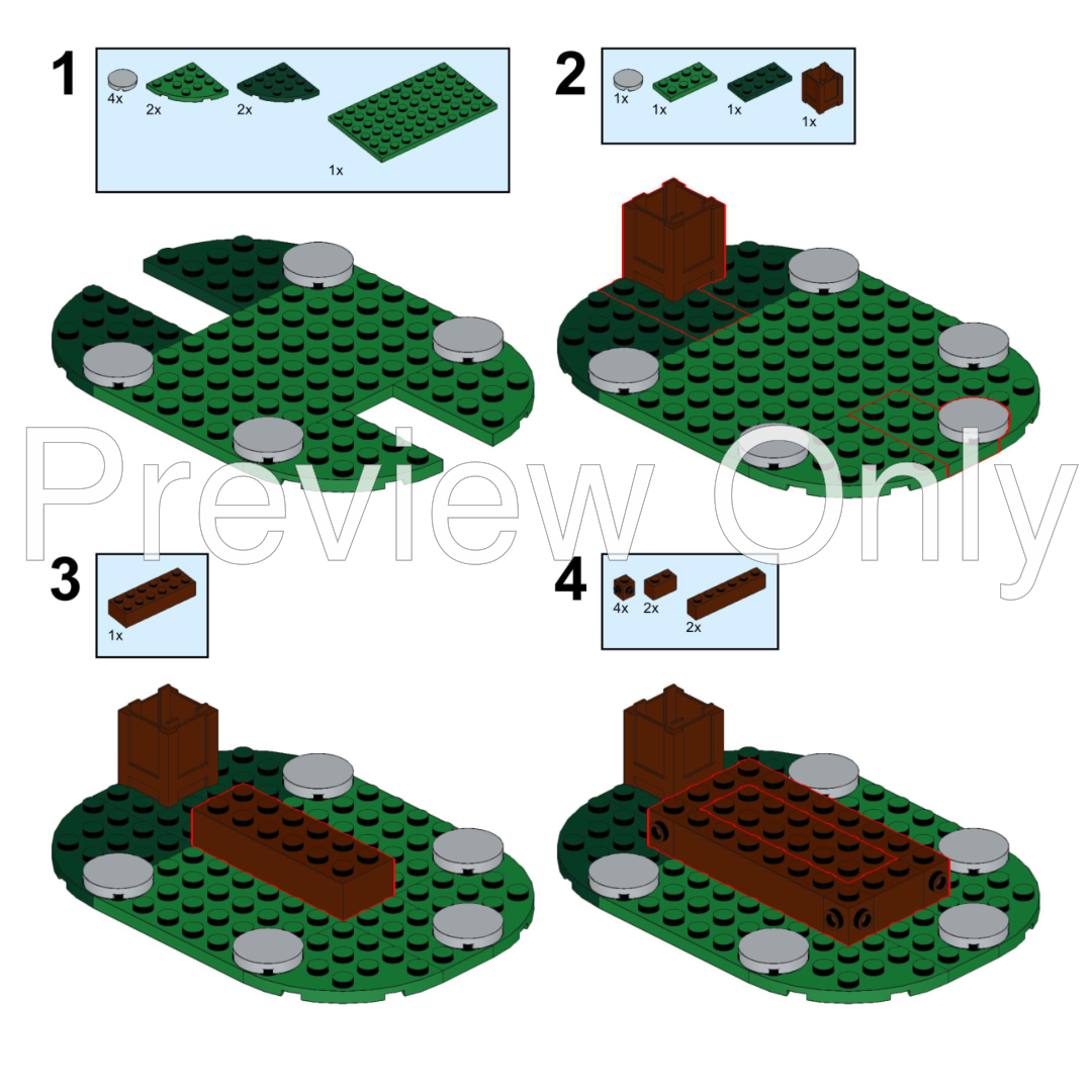 LEGO MOC Forest Festival Bundle by BricksBite | Rebrickable - Build ...