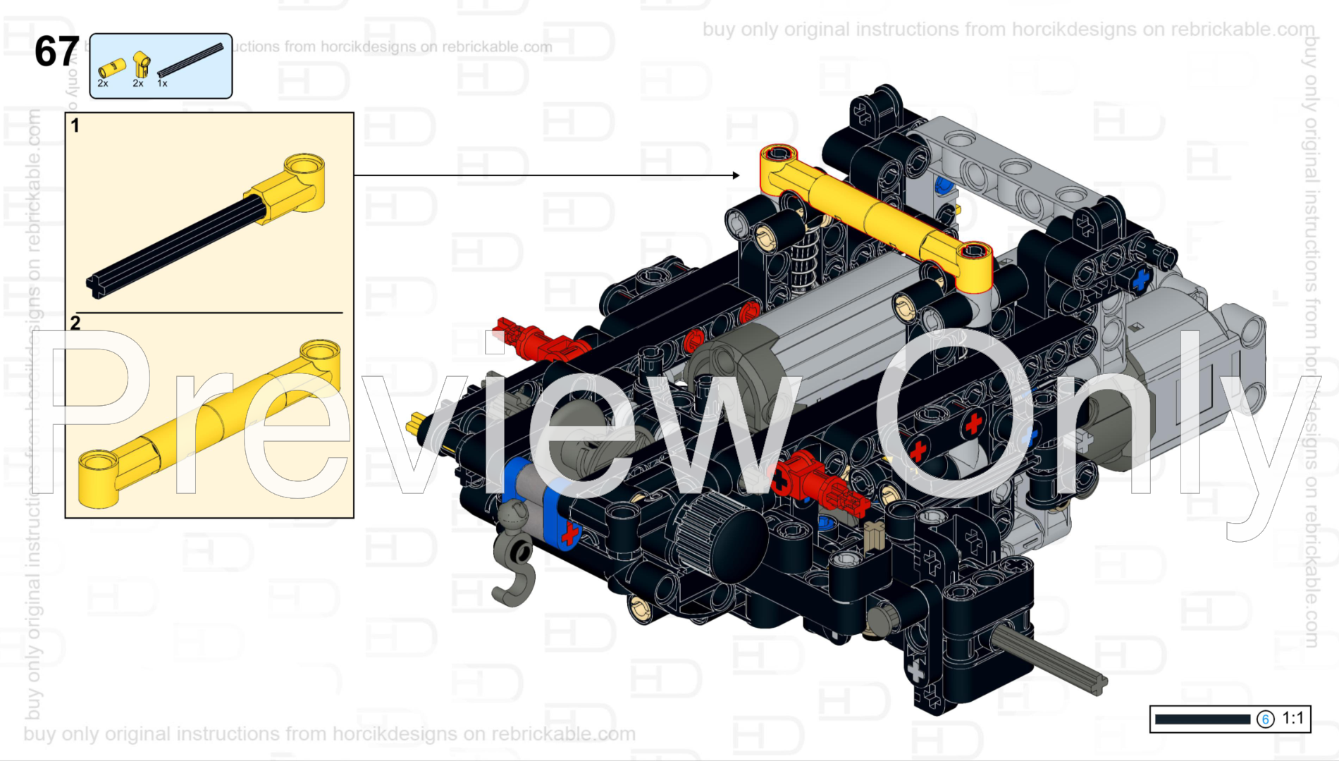 LEGO MOC Short Landy - RED version by Horcikdesigns | Rebrickable ...