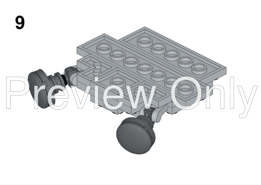 LEGO MOC Magnemite by KraftyKoopa | Rebrickable - Build with LEGO