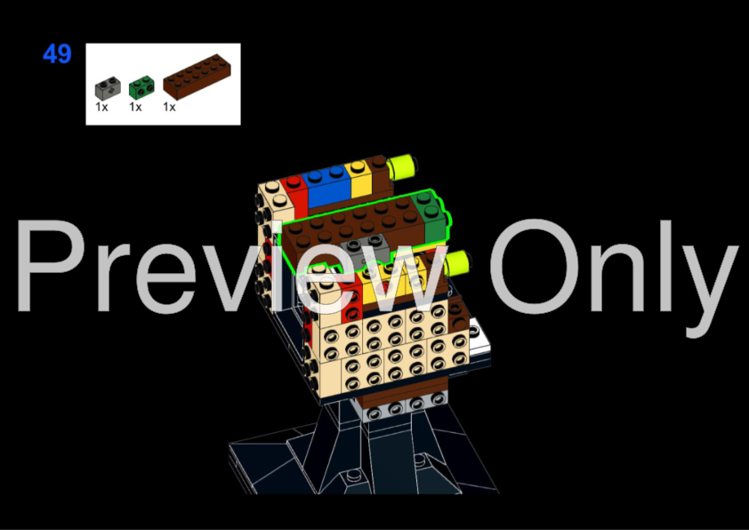 LEGO MOC ARC Trooper Echo Helmet by Ant0noo | Rebrickable - Build with LEGO