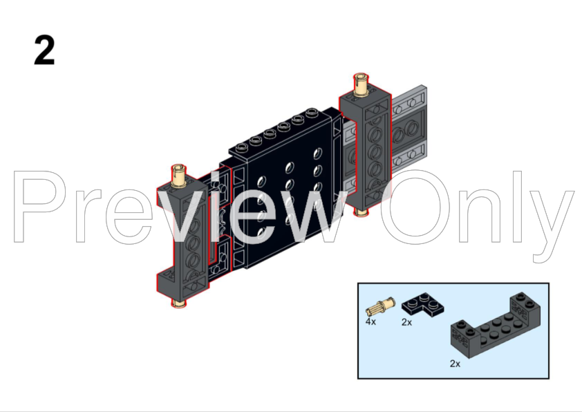 LEGO MOC Impala 1967 by Maiku__san | Rebrickable - Build with LEGO