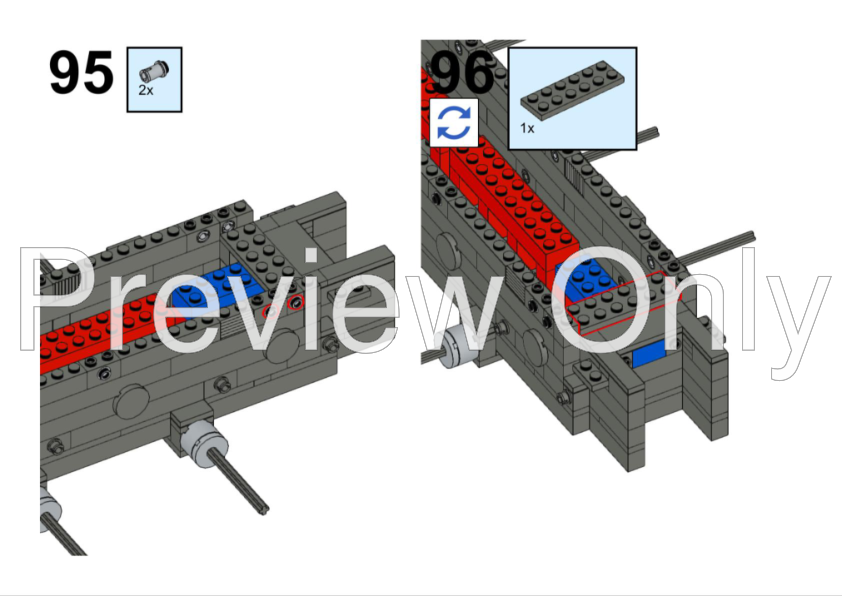 LEGO MOC Modified HAVw A6 juggernaut tank brickbuilt wheels by ...