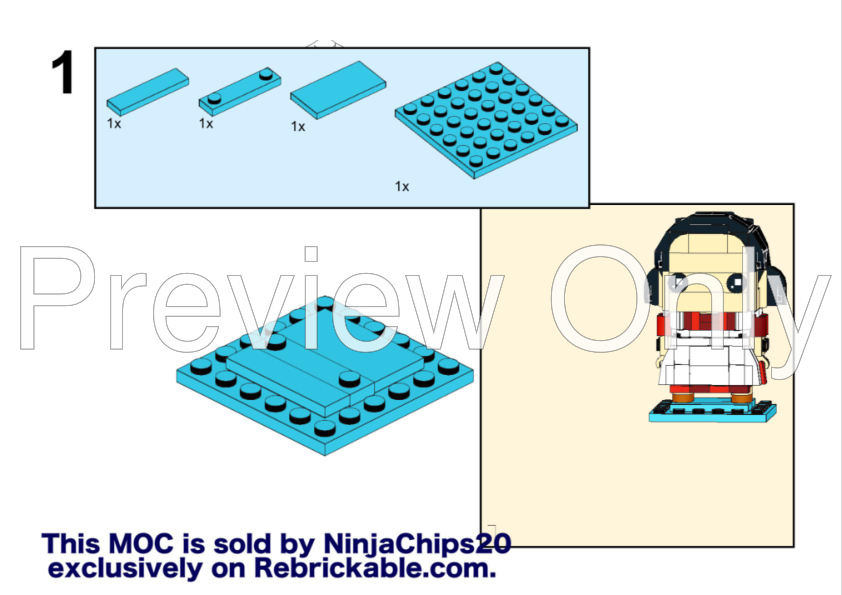 LEGO MOC Himi & Natsuko - Studio Ghibli BrickHeadz by NinjaChips20 ...