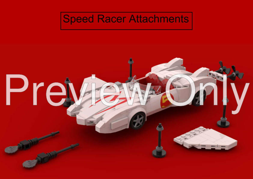 LEGO MOC Speed Racer Mach 5 by Maiku__san | Rebrickable - Build with LEGO
