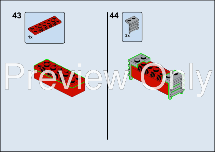 Lego Moc Nhn Fire Aerial Platform By Mausbricks Rebrickable Build