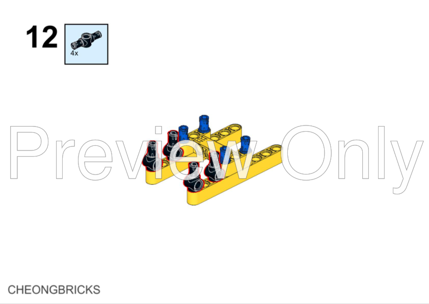 Lego Moc Mobile Crane By Cheongbricks Rebrickable Build With Lego