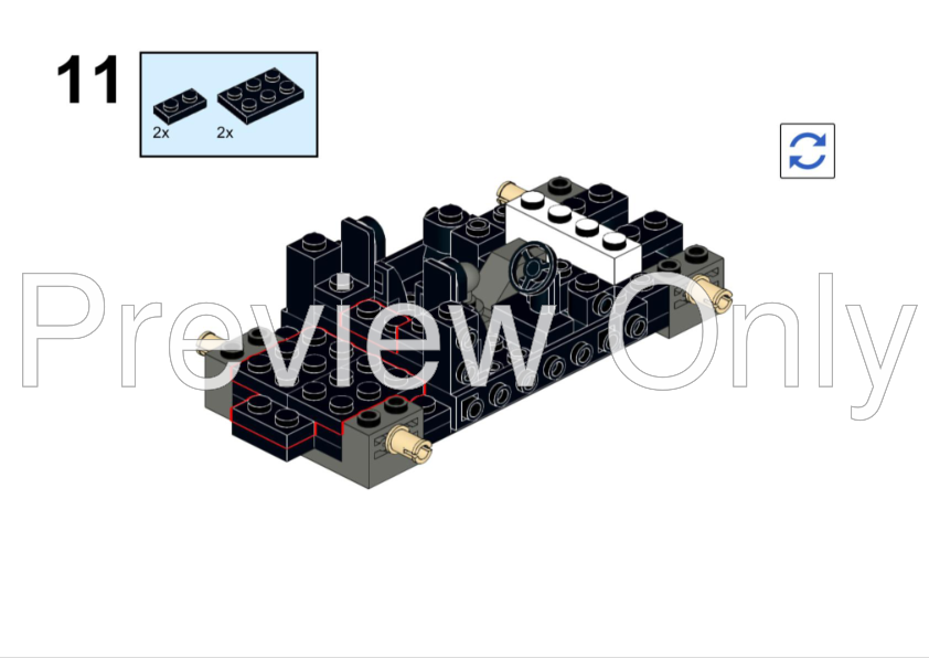 LEGO MOC Initial D White Comet Mazda RX-7 FC3S by metis_lee ...