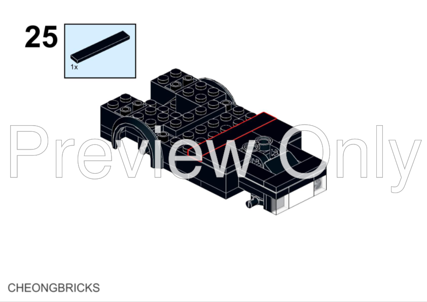 LEGO MOC TRAILER TRUCK by CheongBricks | Rebrickable - Build with LEGO