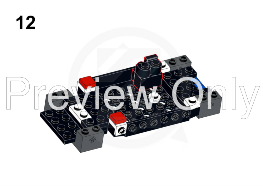 LEGO MOC Mercedes Benz-SLS AMG Black Series by Z.Design. | Rebrickable ...